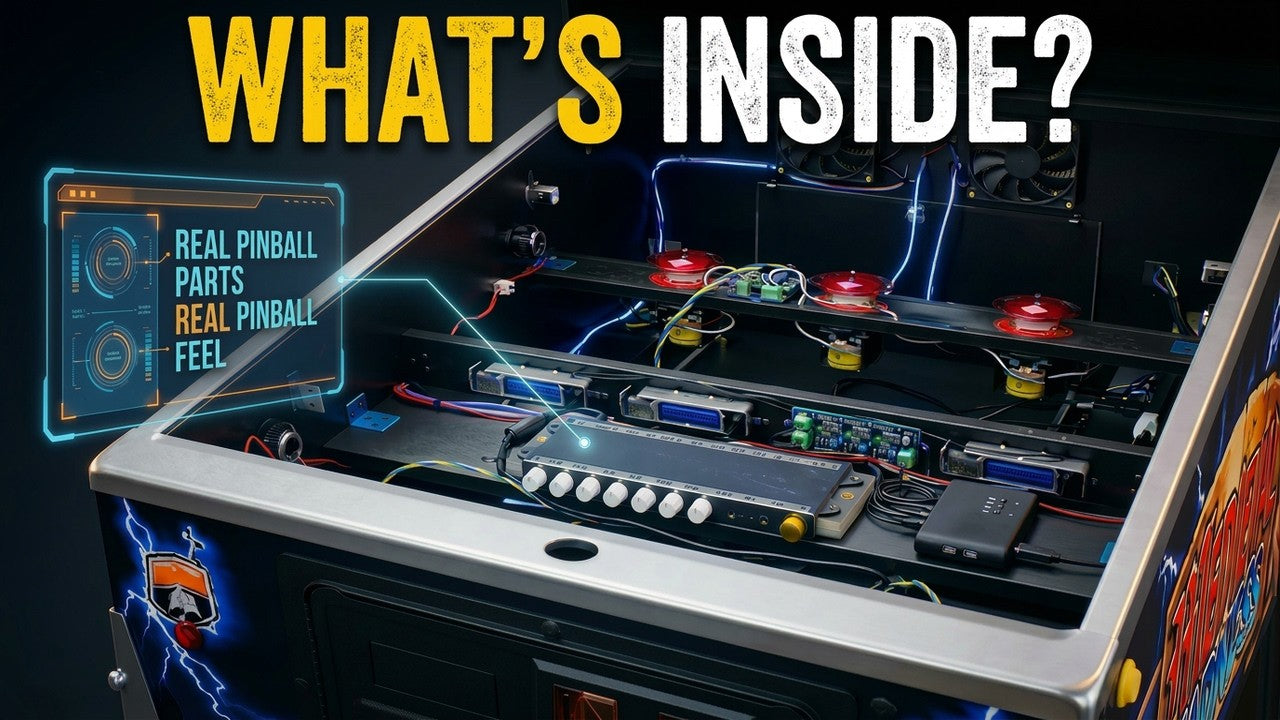 Inside Our Fully Assembled CPU Ready Premium Wide-Body Virtual Pinball ...