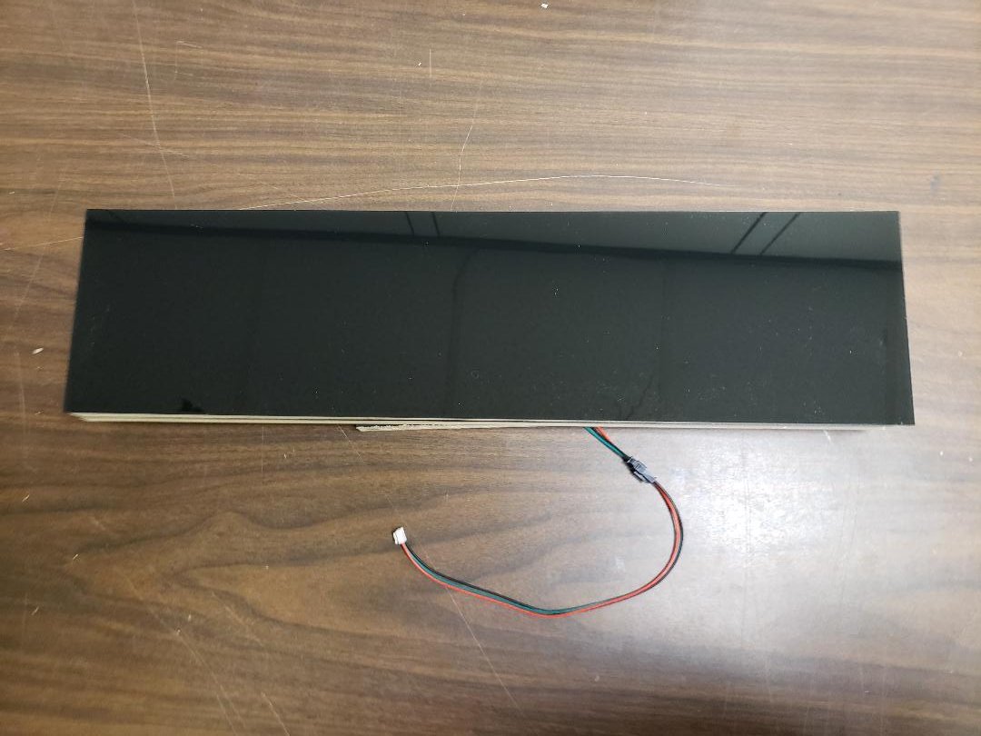 Matrix Display Board and Plexi glass – pinballcabinet