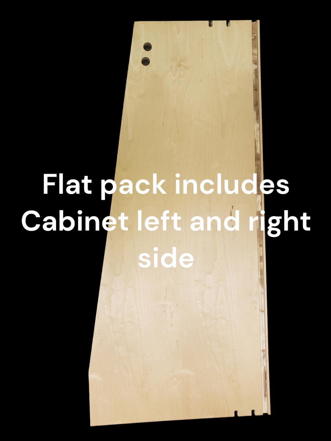 Widebody Virtual Pinball Cabinet -Flat Pack- Williams Pinball Company ...